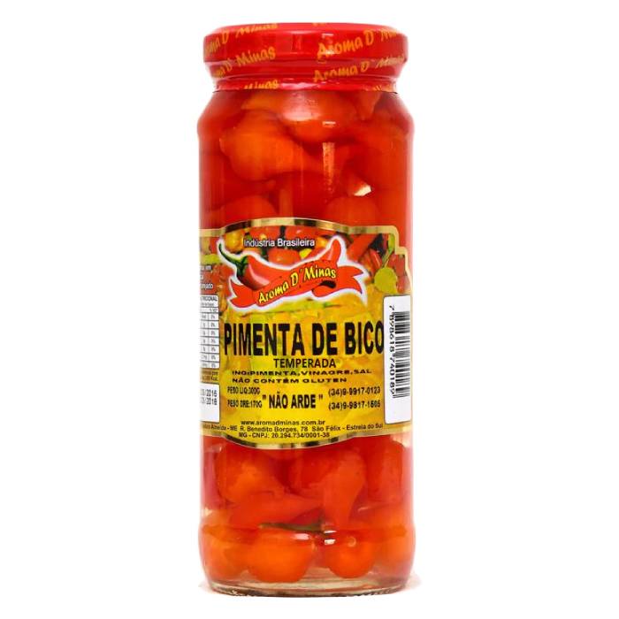 Aroma de Minas Pimenta de Bico Temperada 170g | Brazilian Market NYC ...