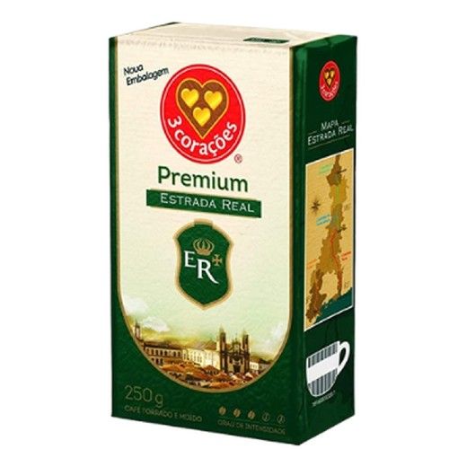 3 Coracoes Cafe Premium Estrada Real 500g | Brazilian Market NYC ...